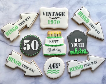 Over the Hill Cookie | Etsy