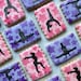 1 Dozen - Gymnastics Cookies, Gymnastics Birthday Party Favors - Etsy
