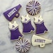 1 Dozen - Personalized Cheerleading Theme Sugar Cookies, Cheer Party ...
