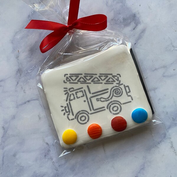 Fireman Cookies - Etsy