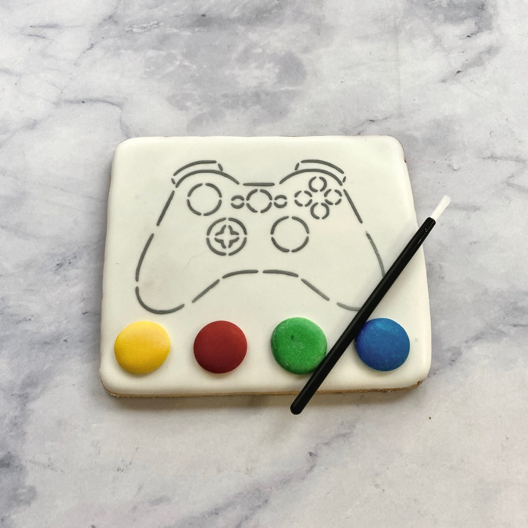 Paint Your Own Video Game Controller Cookies, Birthday Party Activity ...