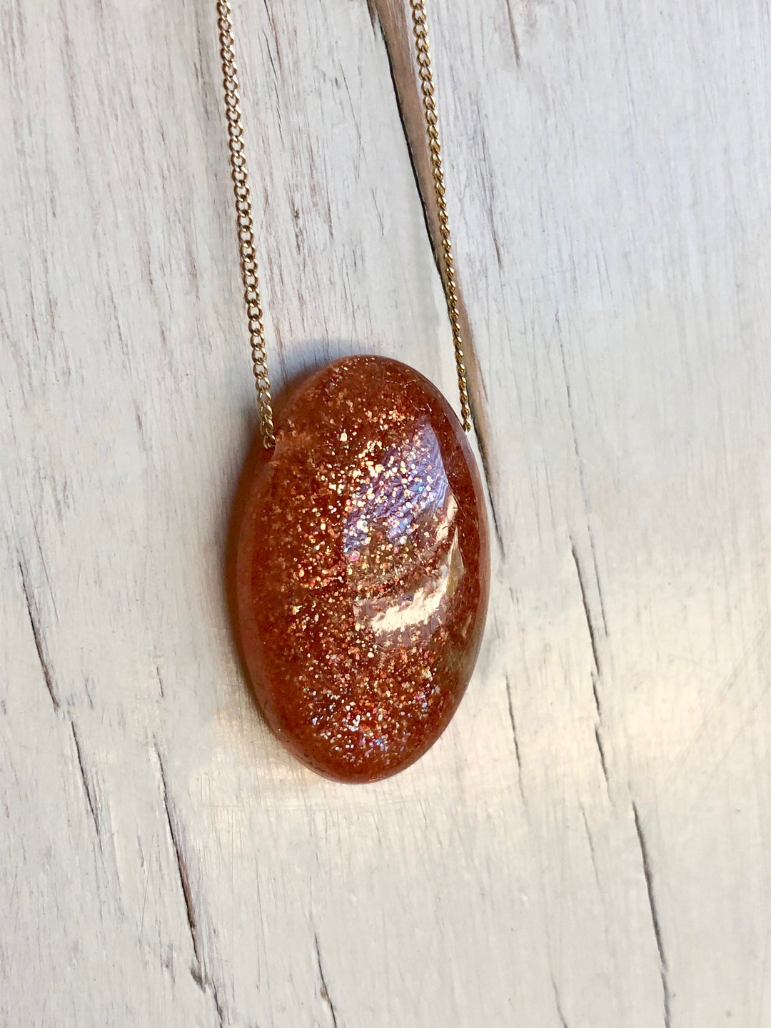 Sunstone Necklace Sunstone Pendant Necklace Gemstone Necklace Jewelry ...