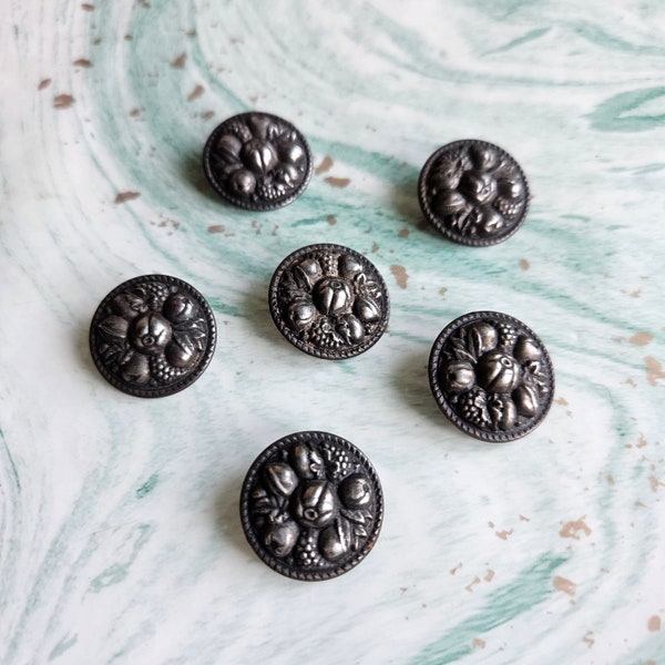Embossed Buttons - Etsy