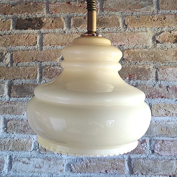 Mid Century Retractable Pendant Light - Etsy