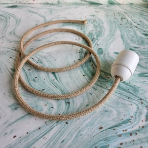 Custom Textile Cable Lamp Kit | 3 Core DIY Electrical Fabric Flex ...