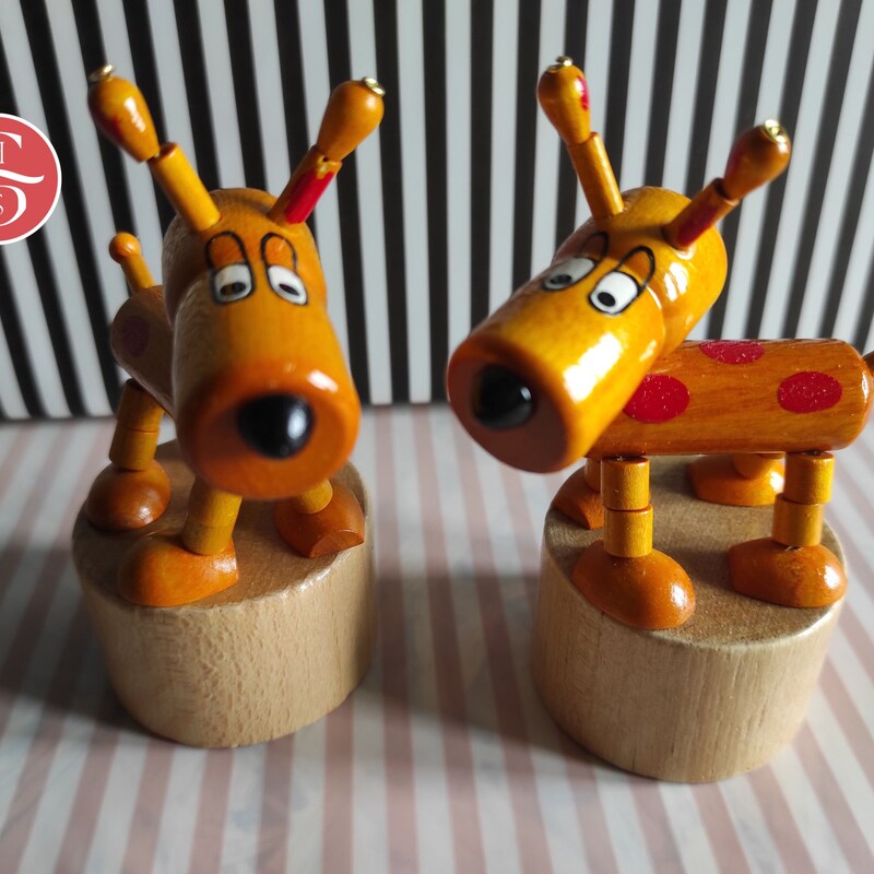 Push up Toy - Etsy
