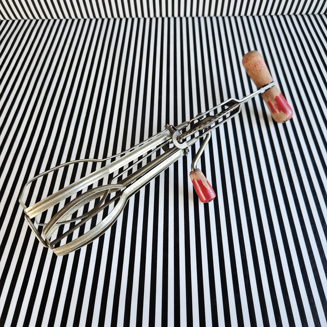 Vintage Hand Whisk | Egg Beater | Manual Mixer | Non Electric Kitchen ...