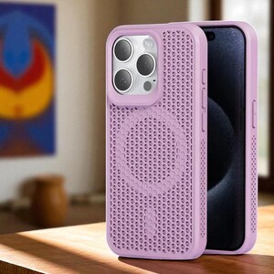 Ventflow iPhone Case: Magnetic-safe Heat Control, Shockproof Protection ...