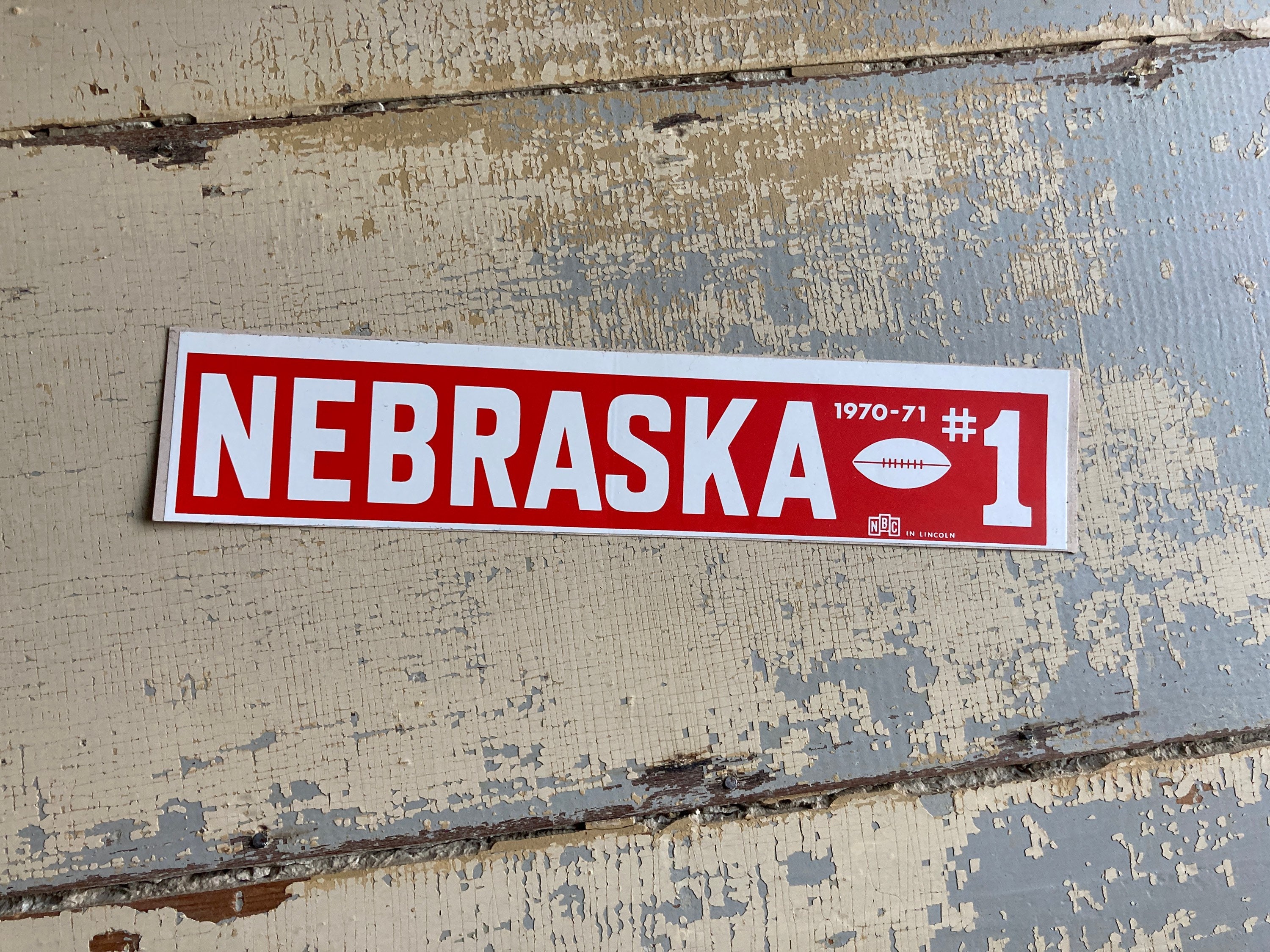 Vintage College Bumper Stickers