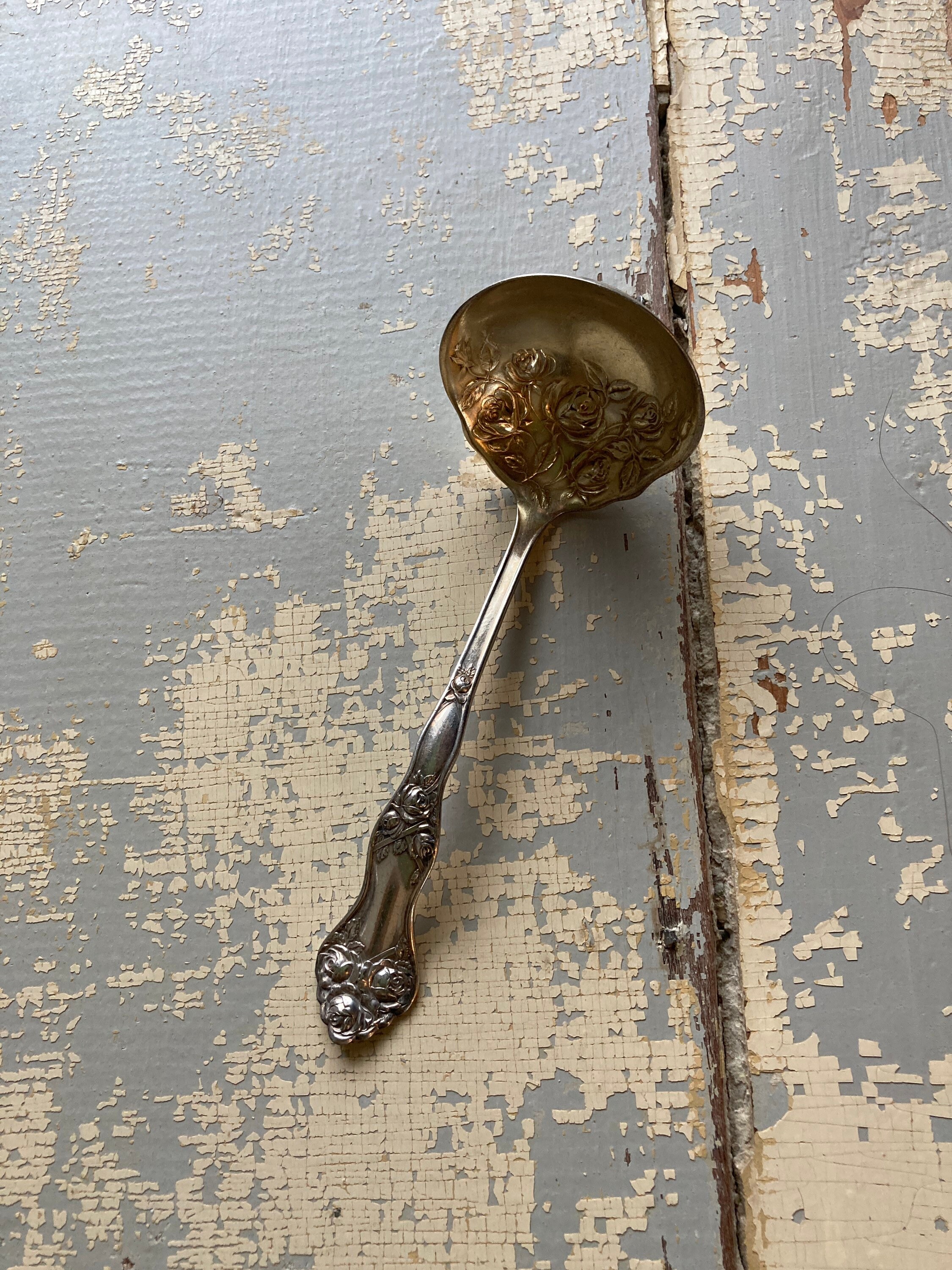 Flatware & Silverware Serving Piece Rose Pattern VINTAGE Yourex ...