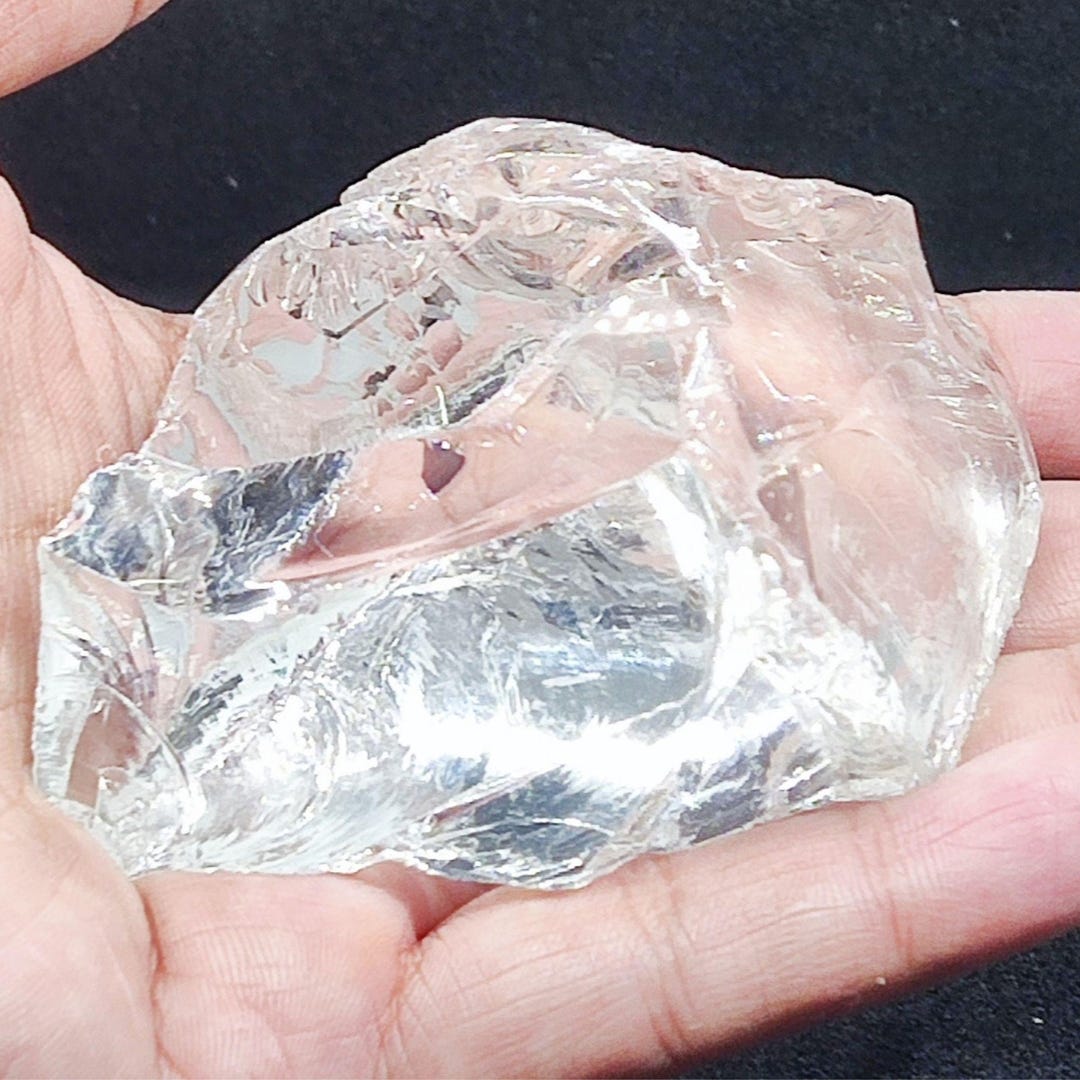 Natural Clear Quartz Rough Crystal 400–500 Carat, Uncut Quartz Chunk ...