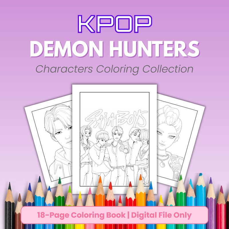 Kpop Demon Hunters Book - Etsy