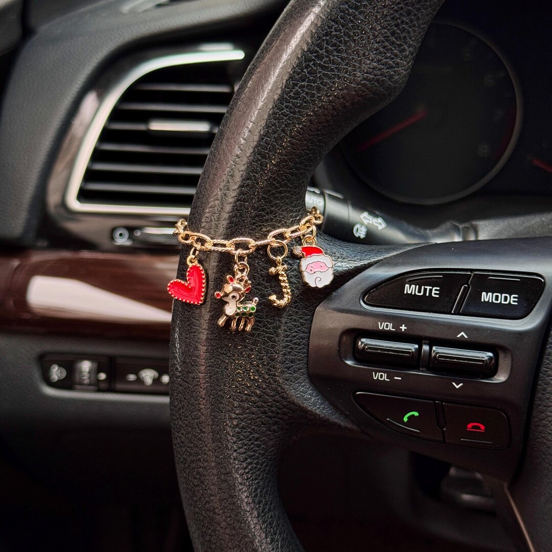 Build Your Own Xmas Car Charm, Custom Steering Wheel Chain ...