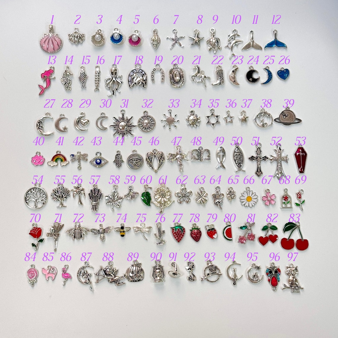 Build Your Own Car Charm, Custom Silver Steering Wheel Chain ...