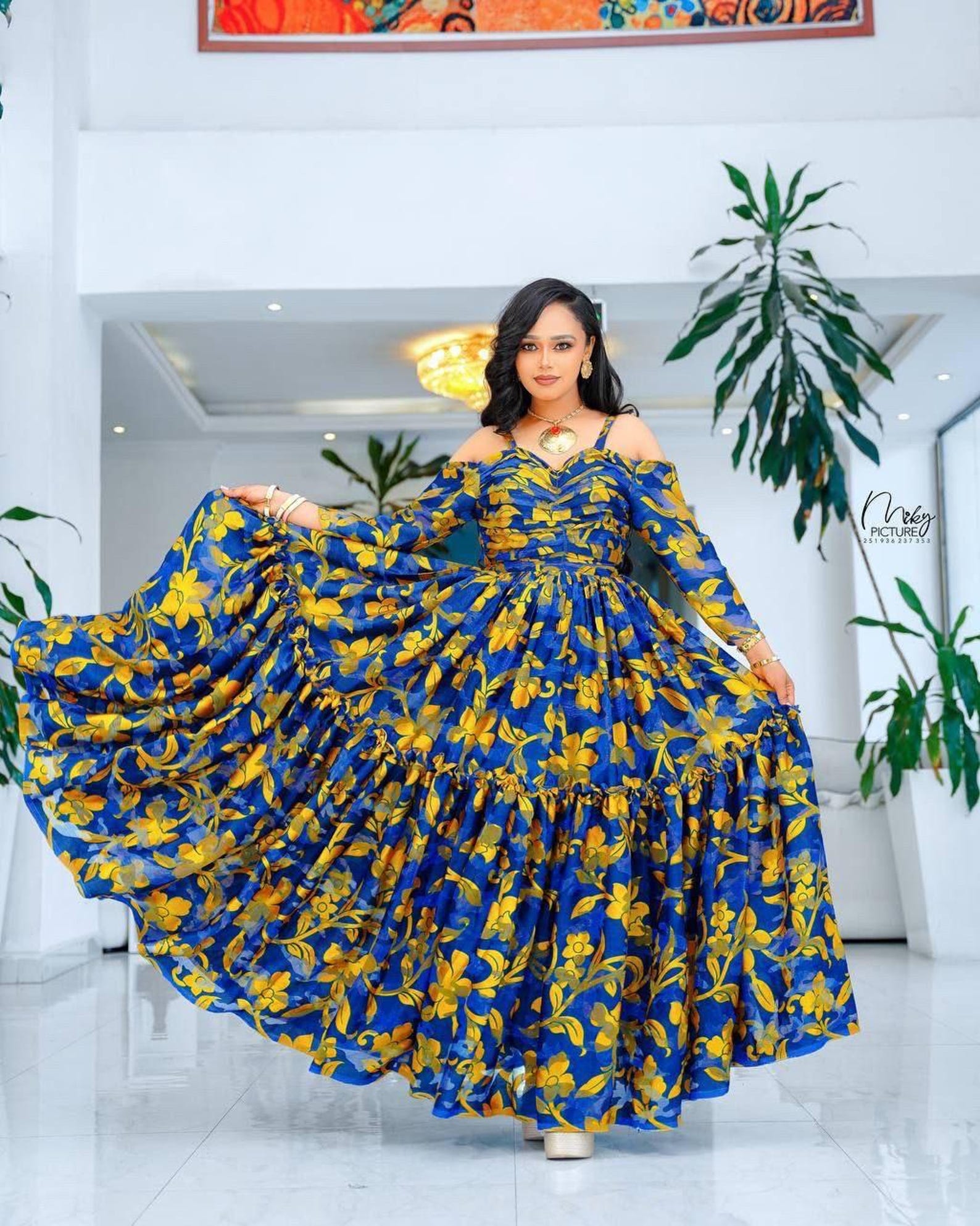 Chiffon Kemis | Handcrafted Ethiopian and Eritrea Chiffon Dresses - Etsy