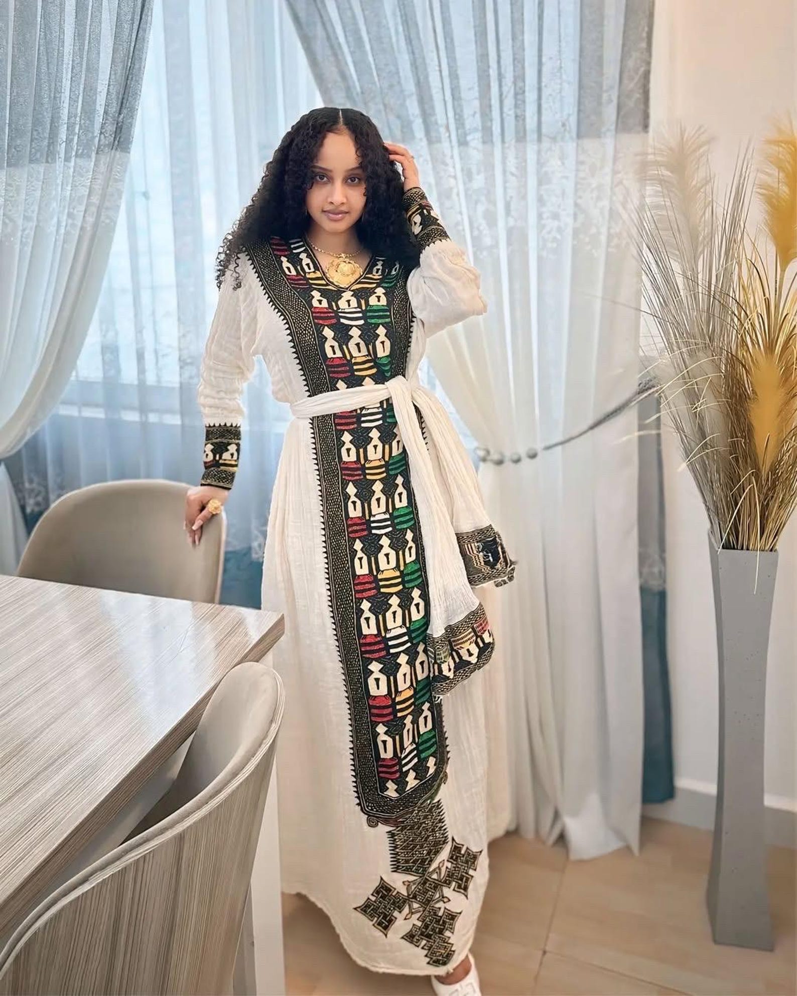 Axum Signature Kemis | Handcrafted Ethiopian Dresses Inspired by ...