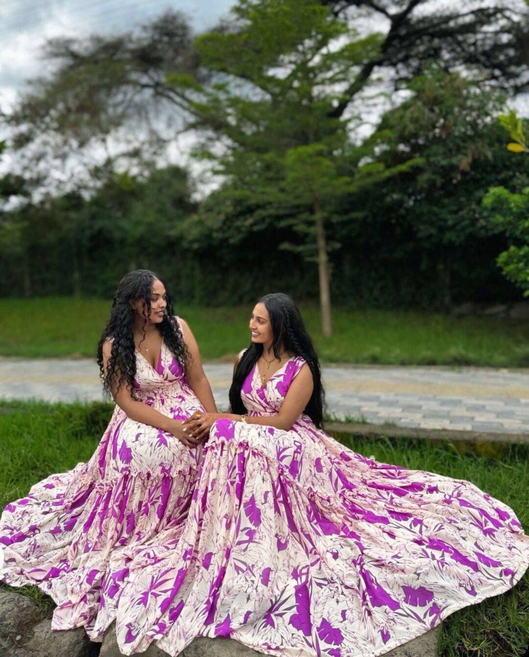 Chiffon Kemis | Handcrafted Ethiopian and Eritrea Chiffon Dresses - Etsy