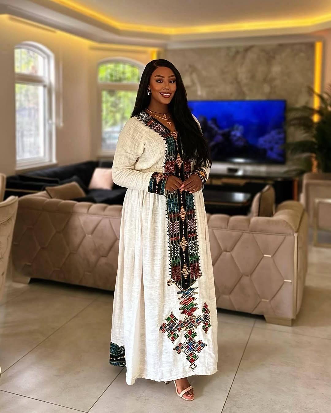 Axum Signature Kemis | Handcrafted Ethiopian Dresses Inspired by ...