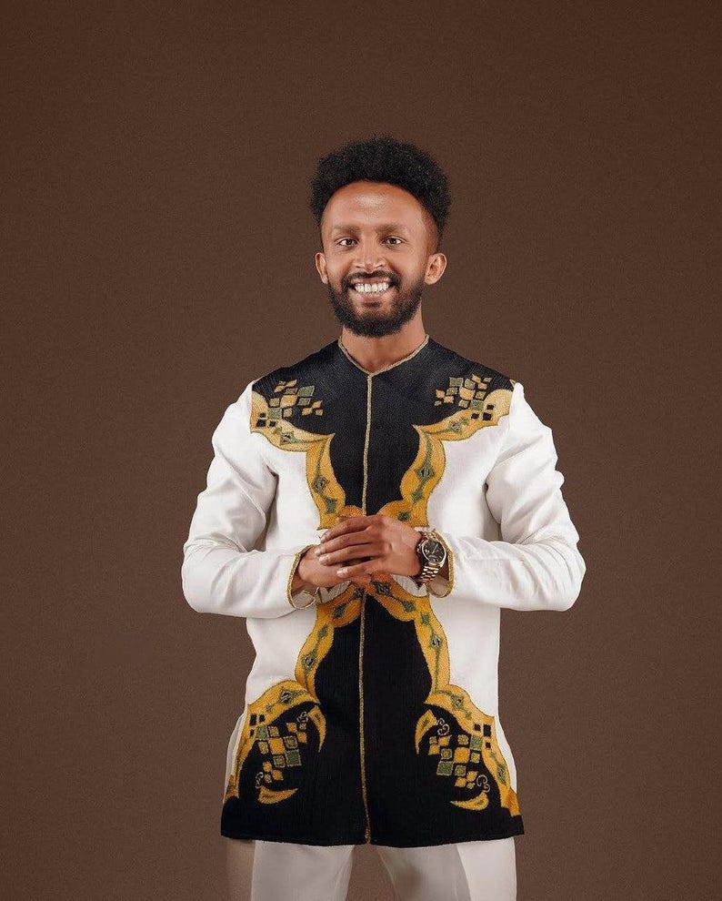 Ethiopian & Eritrean Men’s Traditional Clothing – Handwoven Habesha ...