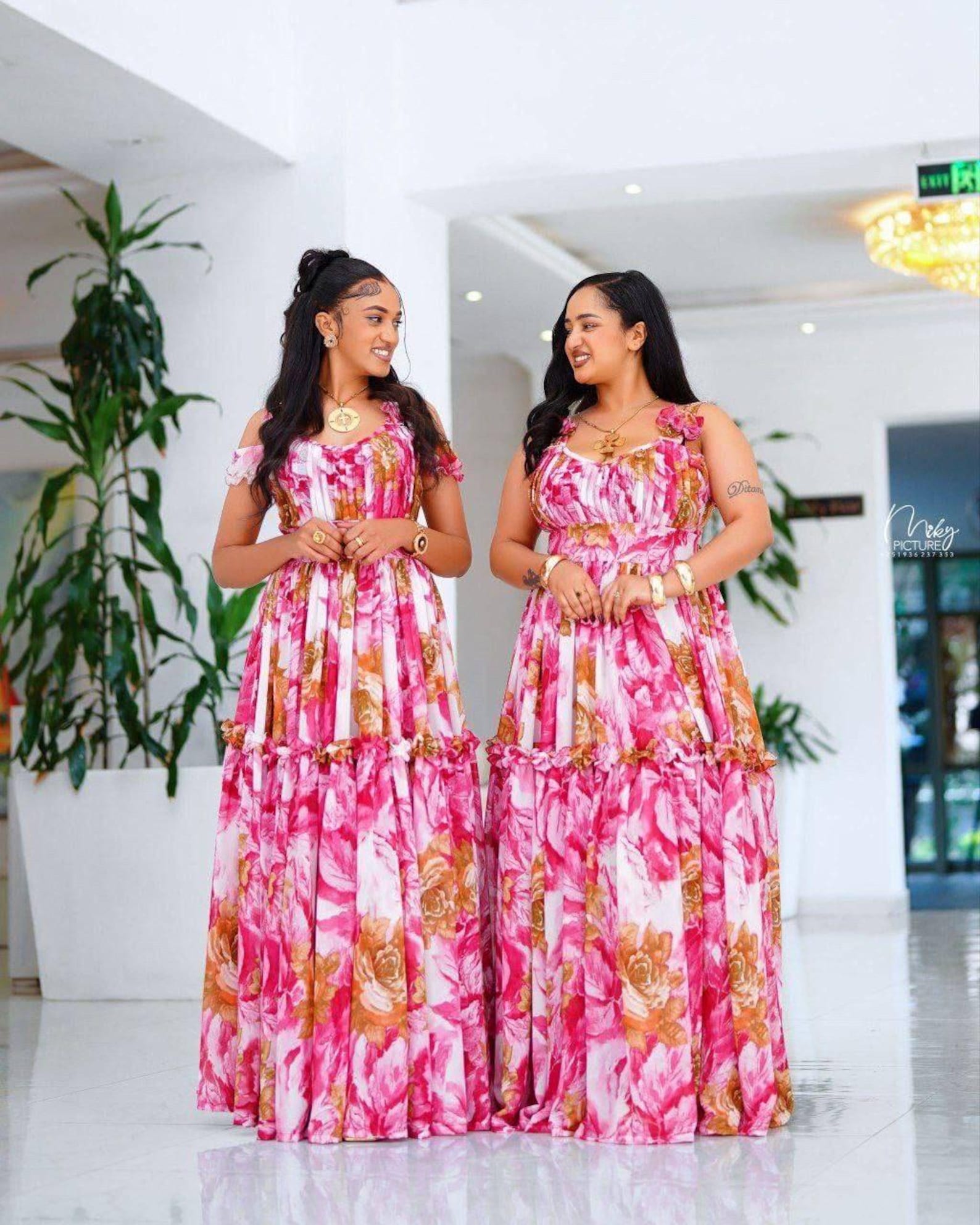 Chiffon Kemis | Handcrafted Ethiopian and Eritrea Chiffon Dresses - Etsy