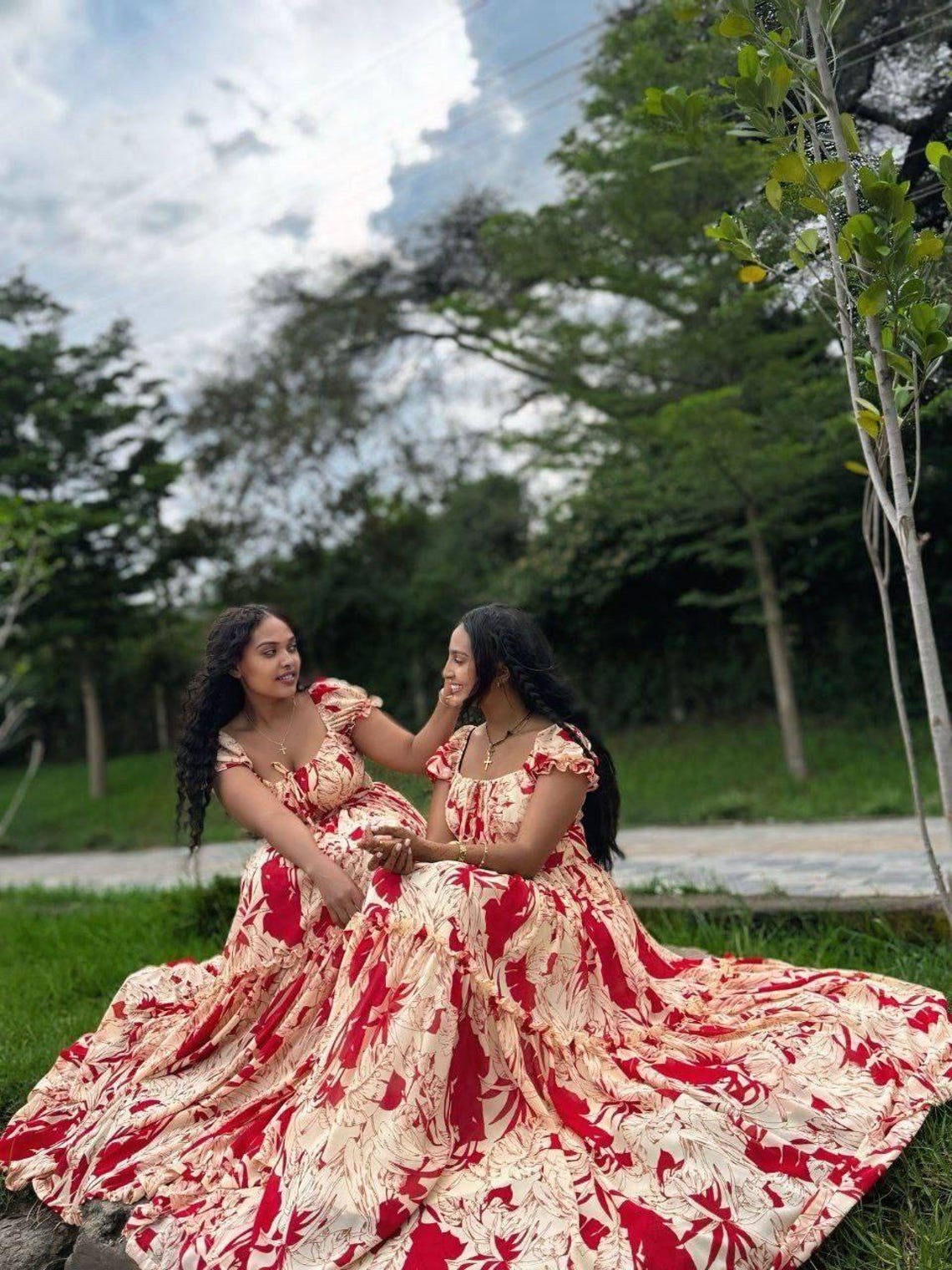 Chiffon Kemis | Handcrafted Ethiopian and Eritrea Chiffon Dresses - Etsy
