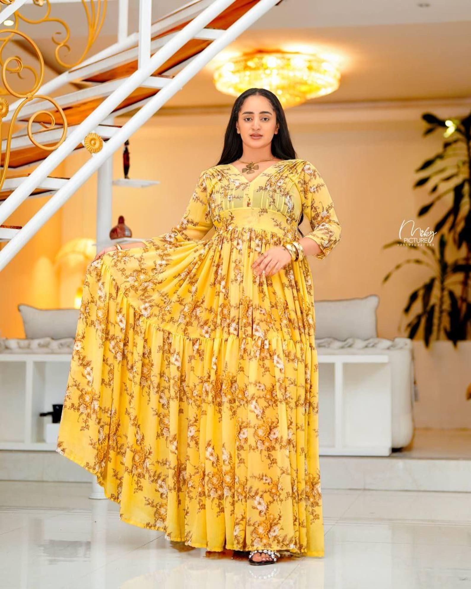 Chiffon Kemis | Handcrafted Ethiopian and Eritrea Chiffon Dresses - Etsy