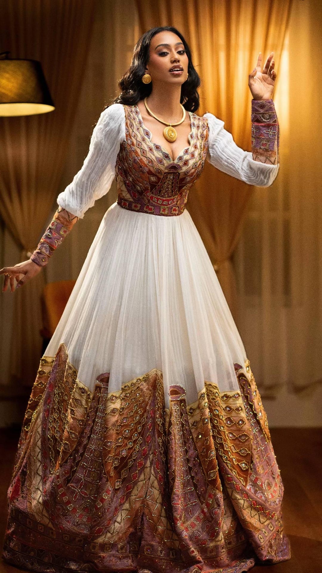 Ethiopian & Eritrean Traditional Dress – Habesha Kemis for Women - Etsy