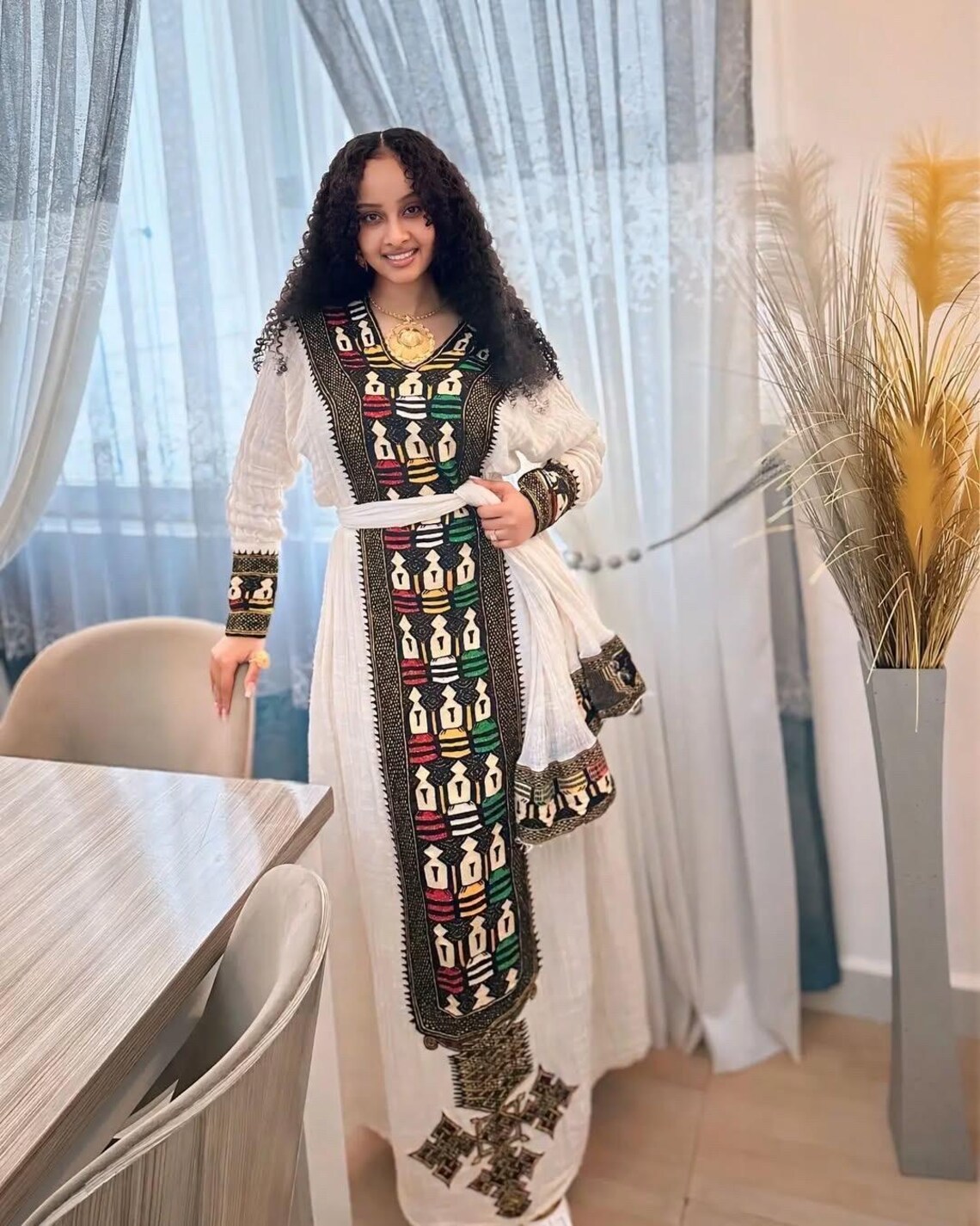 Axum Signature Kemis | Handcrafted Ethiopian Dresses Inspired by ...