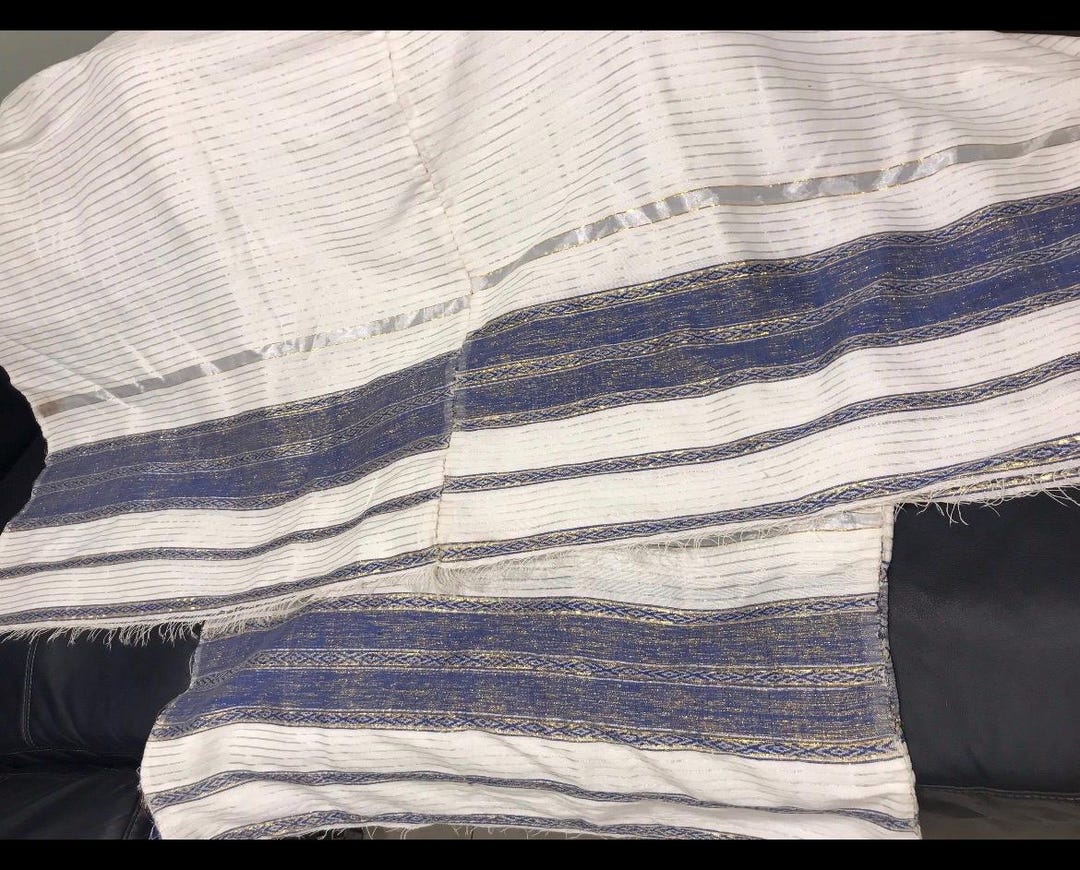 Traditional Ethiopian & Eritrean Gabi | Handwoven Cotton Shawl ...