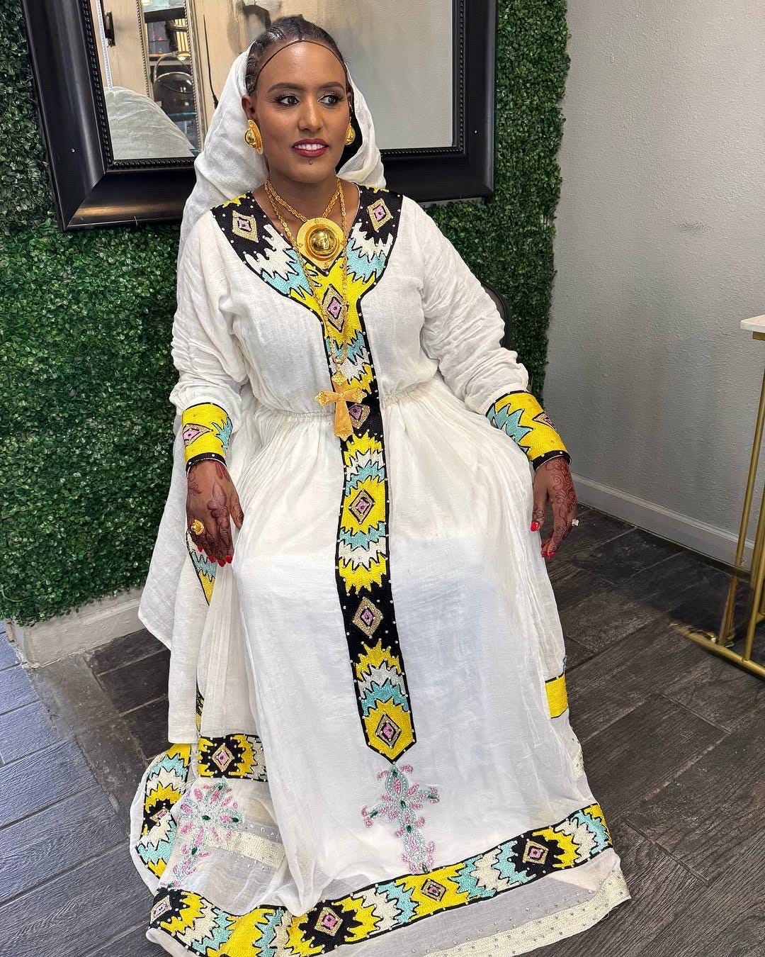 Axum Signature Kemis | Handcrafted Ethiopian Dresses Inspired by ...