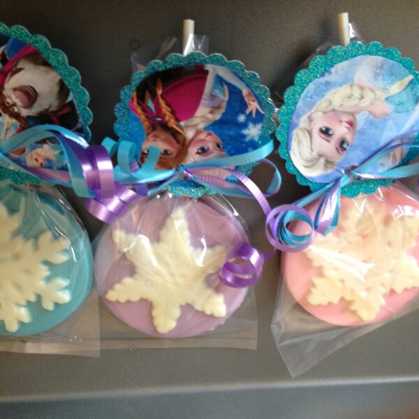 Frozen Lollipops - Etsy