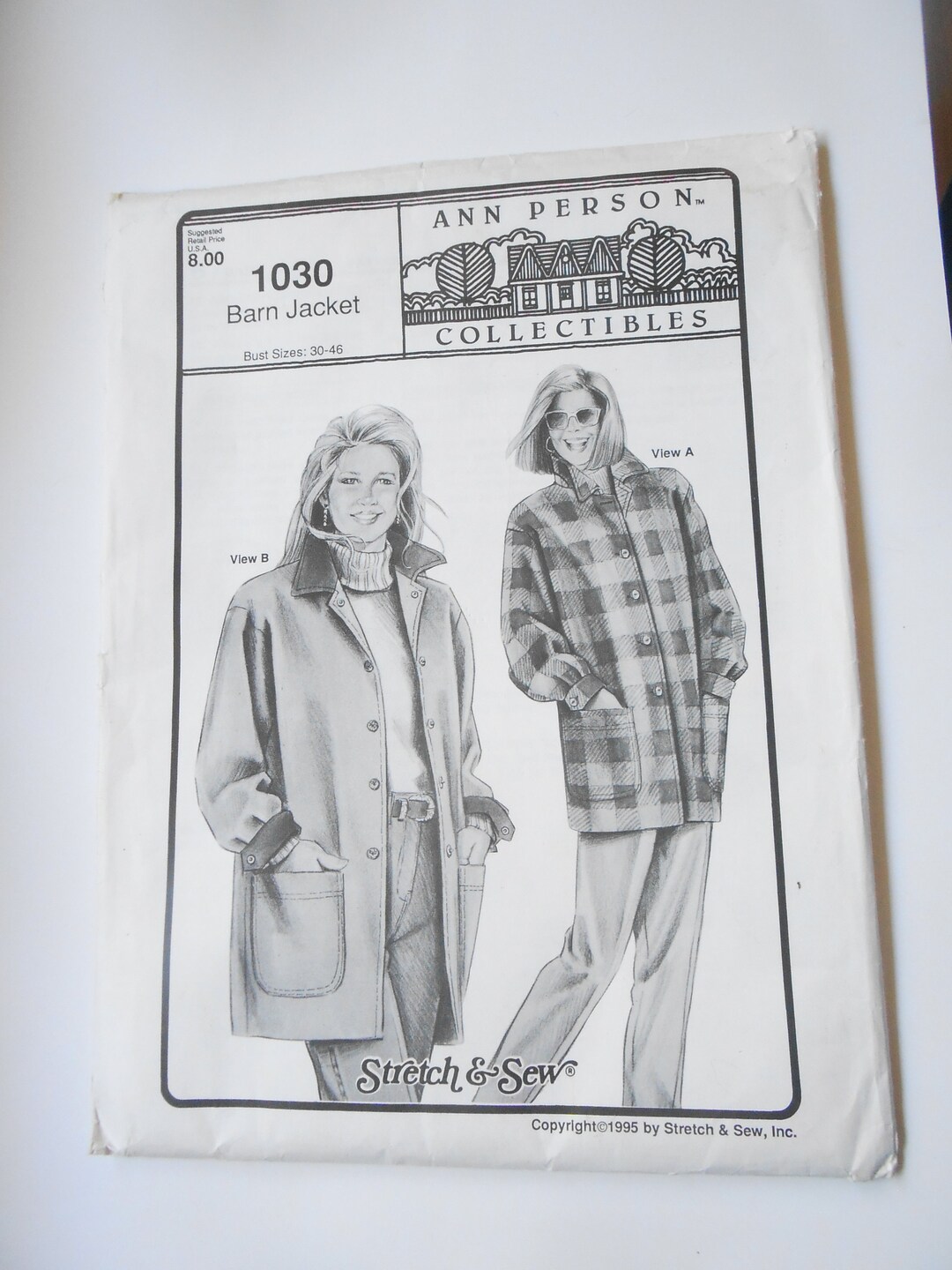 Ann Pearson Pattern 1030 Barn Jacket - Etsy