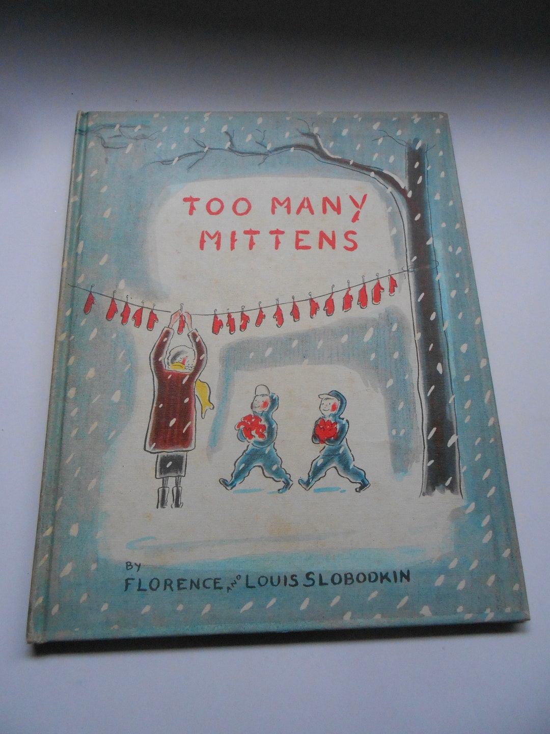 Too Many Mittens Book by Slobookin 1958 HB - Etsy