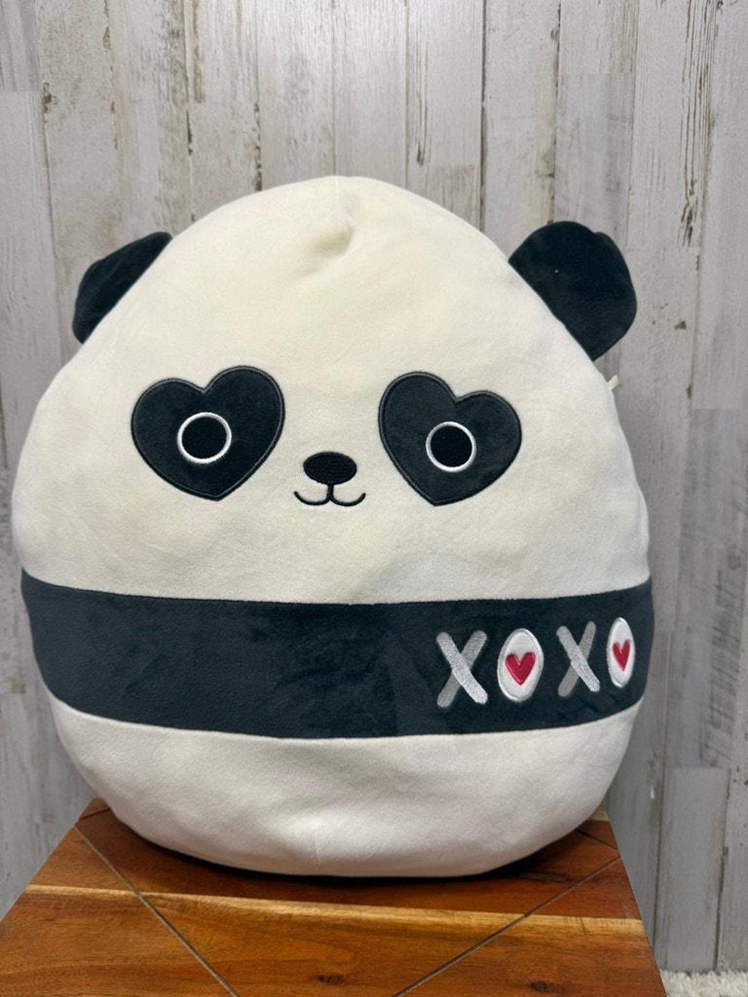 Squishmallows Stanley the Panda 20" Valentine XOXO Plush Toy - Etsy