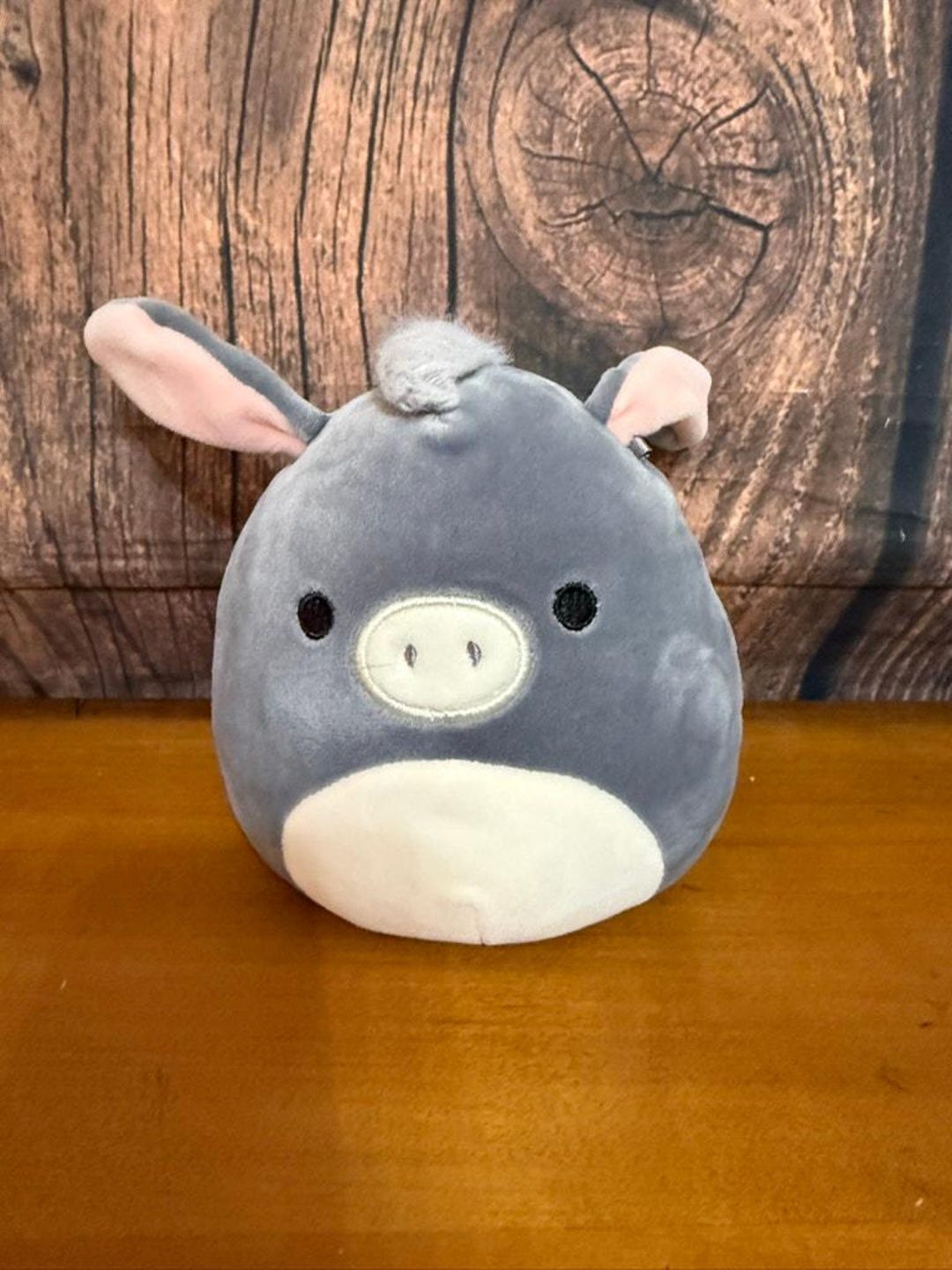 Squishmallows Jason the Gray Donkey Mini Plush Toy Retired 2023 Farm ...