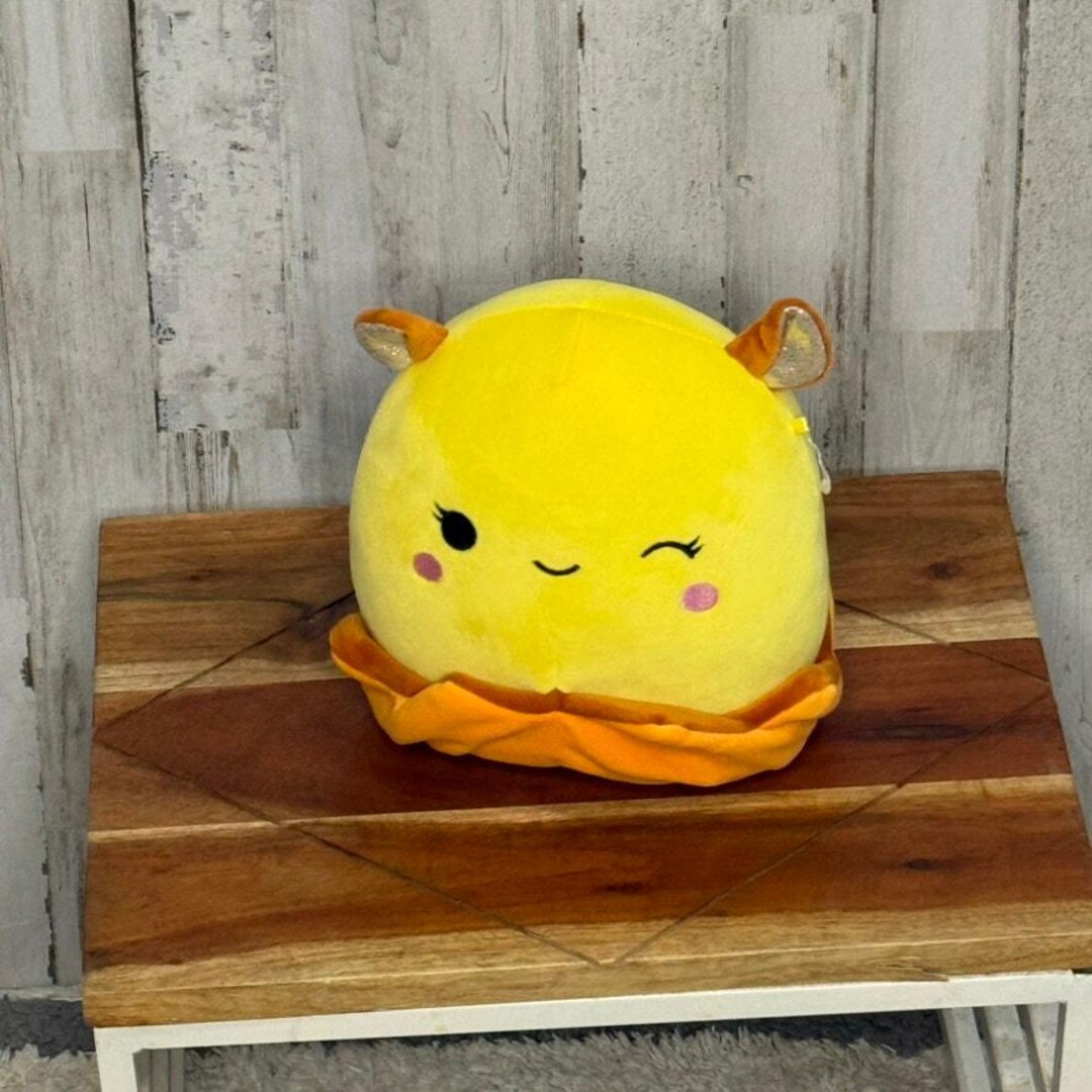Squishmallows Bijan Yellow Dumbo Octopus Plush Toy Small 8" - Etsy UK