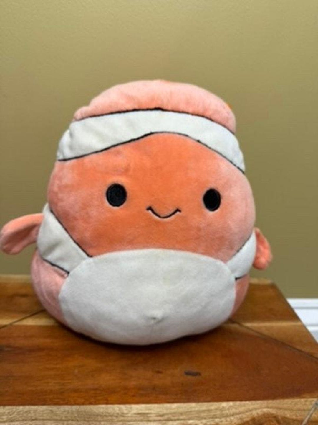 Squishmallow Ricky the Orange Clown Fish Plush Toy Medium 10 In - Etsy