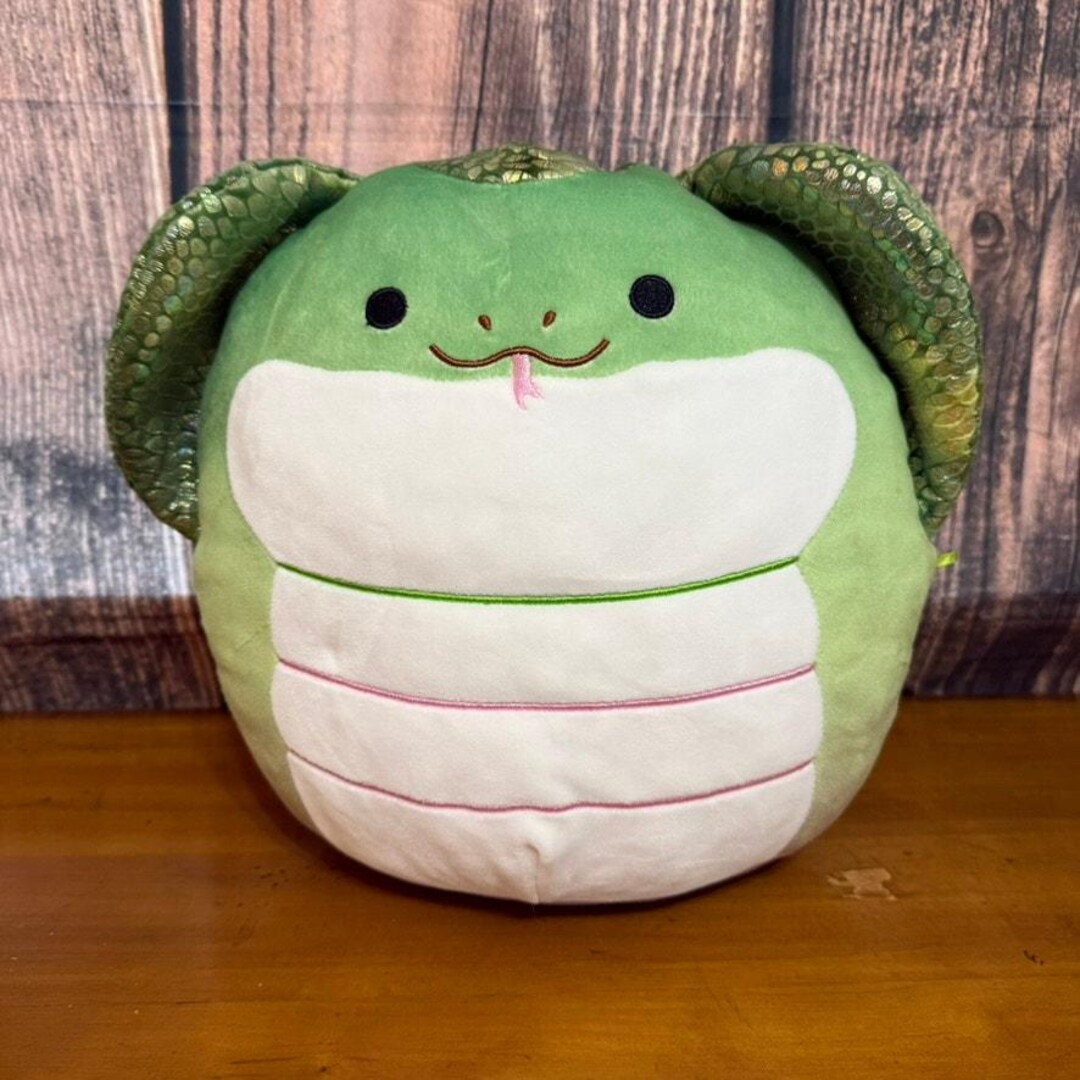 Squishmallows Khaled King Cobra Snake 14" Plush Limited Edition - Etsy ...