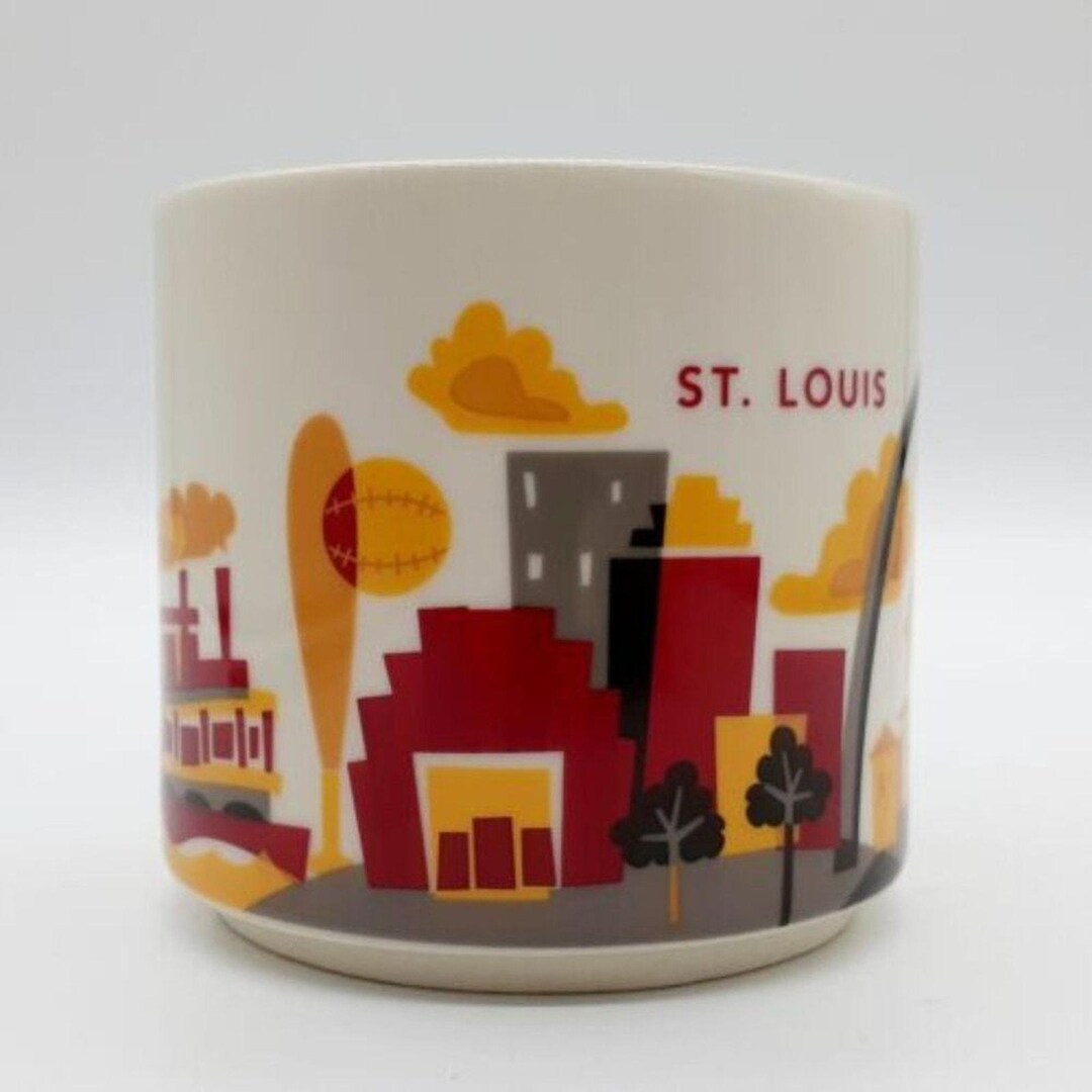 Starbucks St. Louis You Are Here Collection 14 Oz Coffee Mug - Etsy