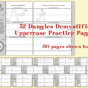 120+ Practice Sheets Bundle - Dangles Demystified EARLY RELEASE Upper ...