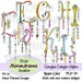 Dangles Delight Alphabet Upper Case - With and Without Dangles Included ...