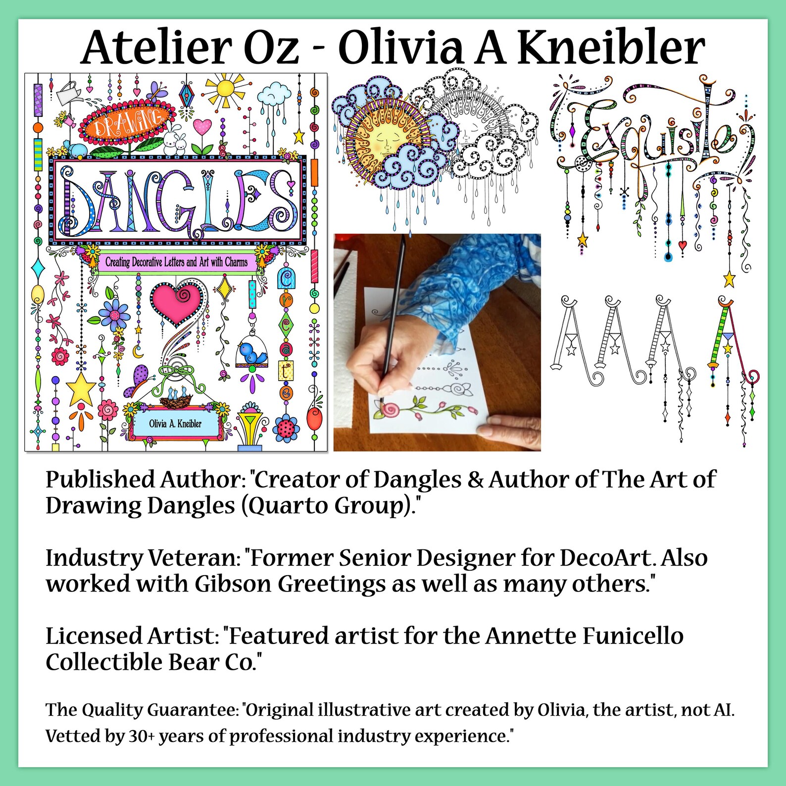 Dangles Delight Alphabet Upper Case - With and Without Dangles Included ...