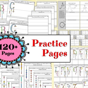 120+ Practice Sheets Bundle - Dangles Demystified EARLY RELEASE Upper ...