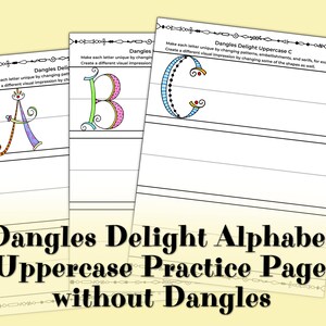 120+ Practice Sheets Bundle - Dangles Demystified EARLY RELEASE Upper ...