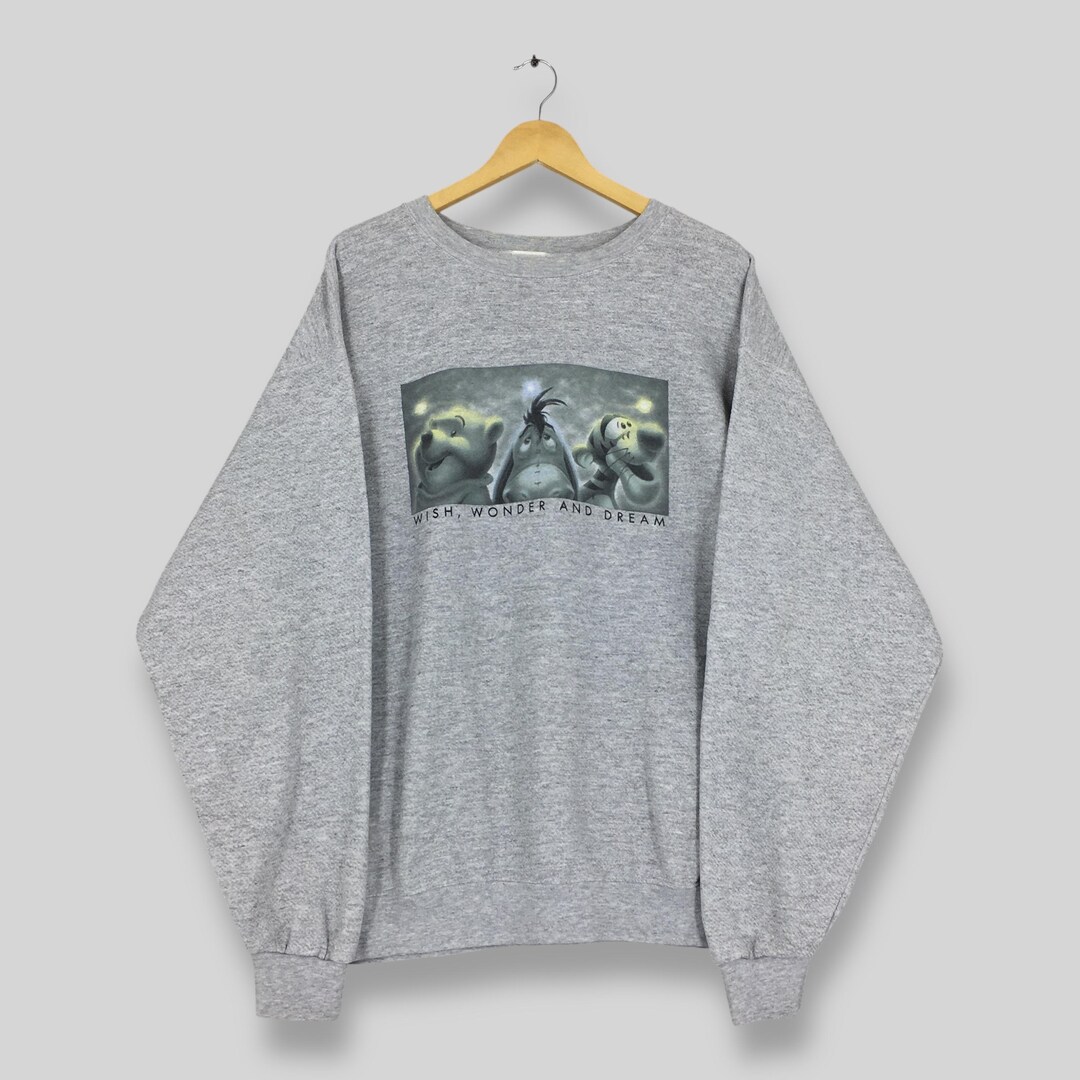 Vintage Winnie the Pooh Eeyore Tigger Sweatshirt Xlarge Eeyore Pooh ...