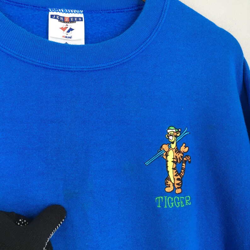 Vintage Winnie the Pooh Tigger Sweatshirt Xlarge Tigger Disney ...