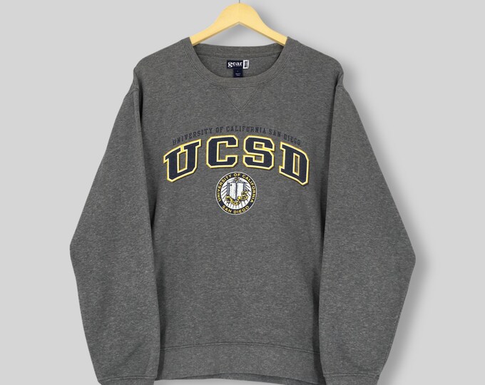 Vintage University of California San Diego Sweatshirt Large UCSD San ...