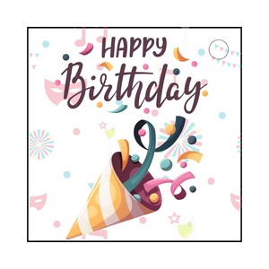 Watercolor Birthday Gift Tags: Printable Colorful Candles (PDF Download ...
