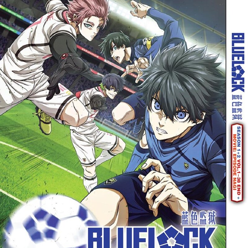 Blue Lock Anime Dvd - Etsy Australia
