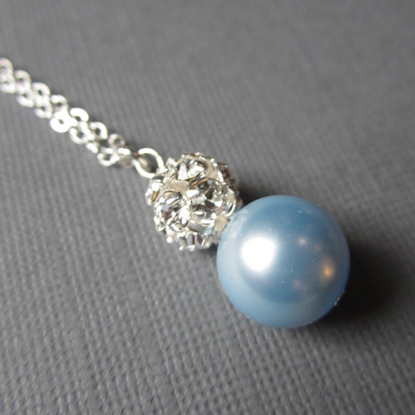Baby Blue Pendant - Etsy